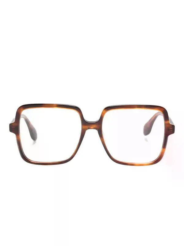 GIGI STUDIOS Thrive 009 Square-frame Glasses - Brown