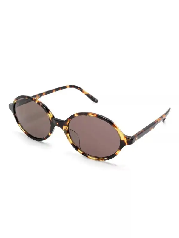 Oliver Spencer Khaite Round Frame Sunglasses