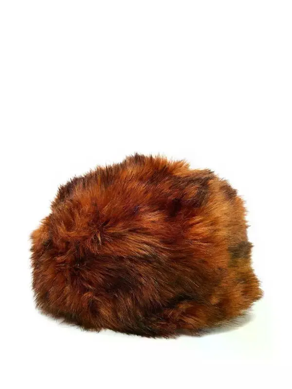 UNREAL FUR Natasha Fur Hat - Brown