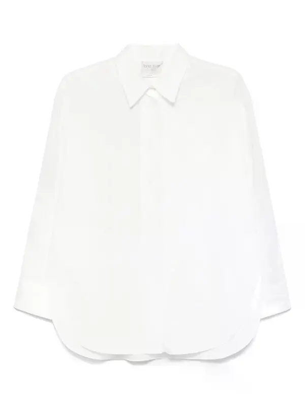FORTE_FORTE Cotton Shirt - White