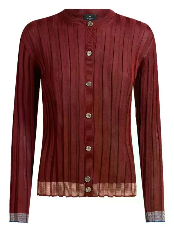 Etro Button-up Cardigan - Red