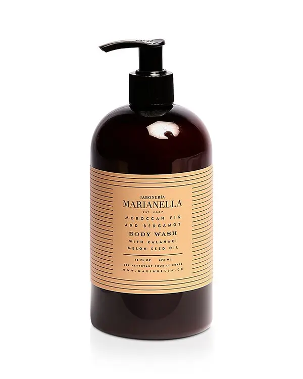 JABONERIA MARIANELLA Moroccan Fig & Bergamot Body Wash 16 Oz - No Color