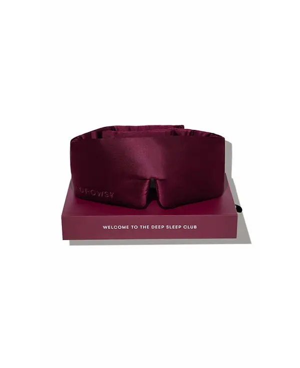 DROWSY Silk Sleep Mask - Red