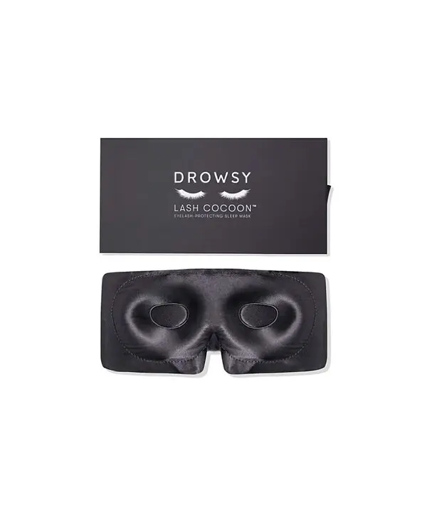 DROWSY Silk Eyelash Protecting Sleep Mask - Grey