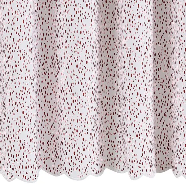 MATOUK Celine Shower Curtain - Redberry