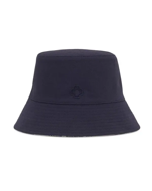 Maje Reversible Fruit Print Bucket Hat - Navy