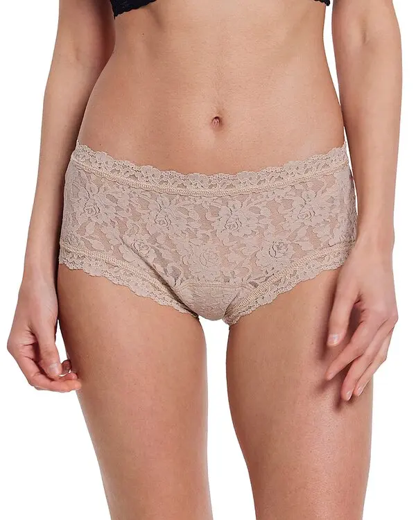 Hanky Panky Signature Lace Leakproof Boyshort - Chai