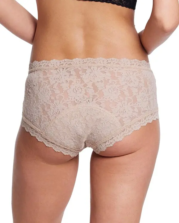 Hanky Panky Signature Lace Leakproof Boyshort - Chai
