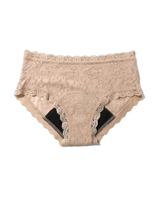 Hanky Panky Signature Lace Leakproof Boyshort - Chai