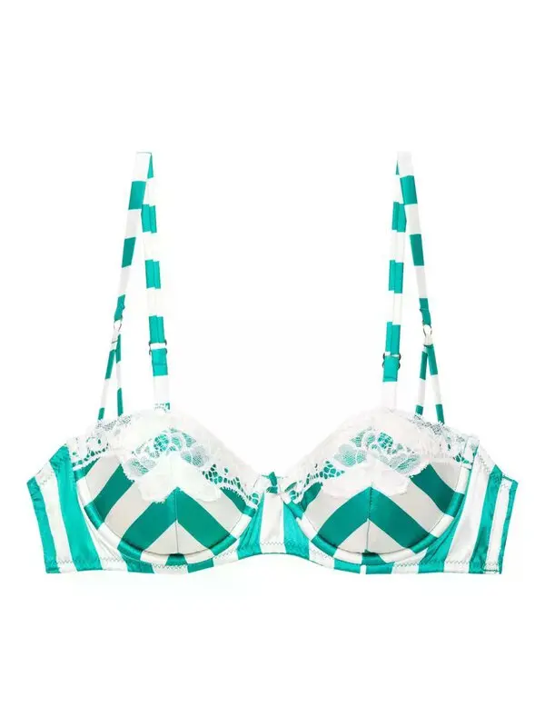 Fleur Du Mal Eve Bra - Green