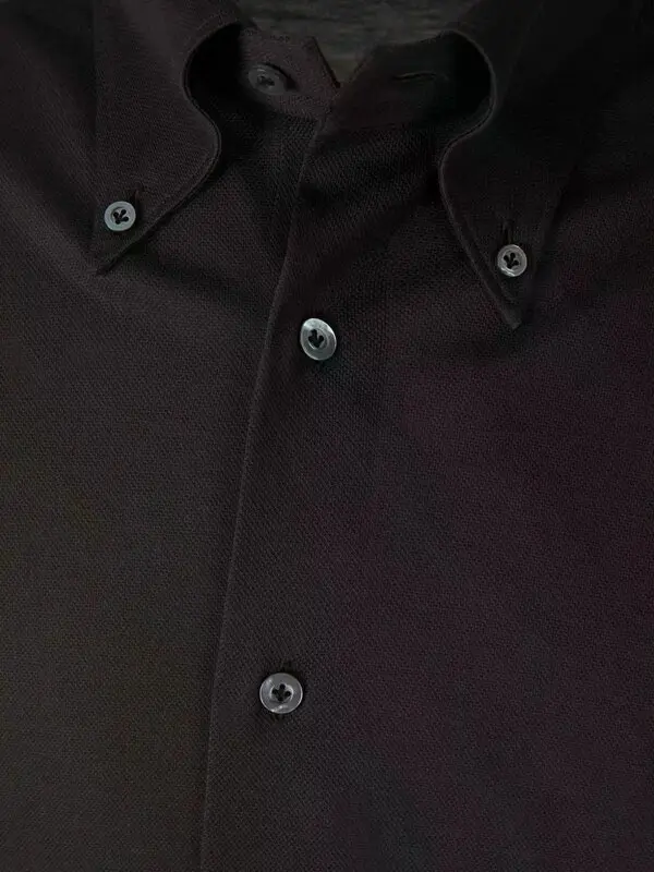 FRAY Button-fastening Shirt - Black