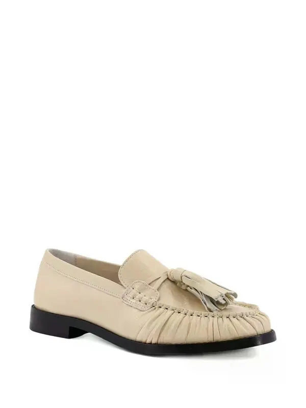 ALOHAS Marietta Tassel Loafers - Neutrals