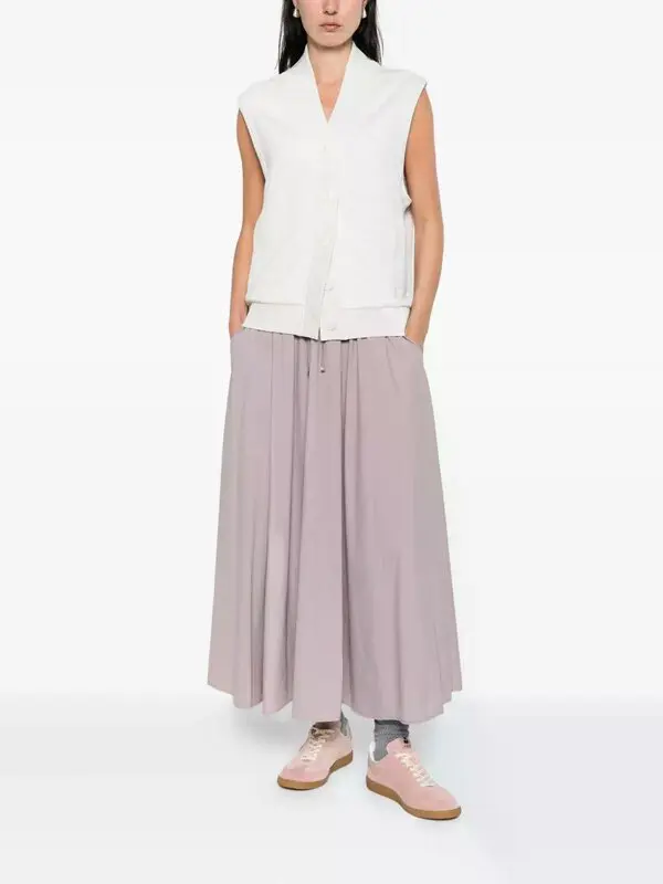 Herno Resort Drawstring Midi Skirt