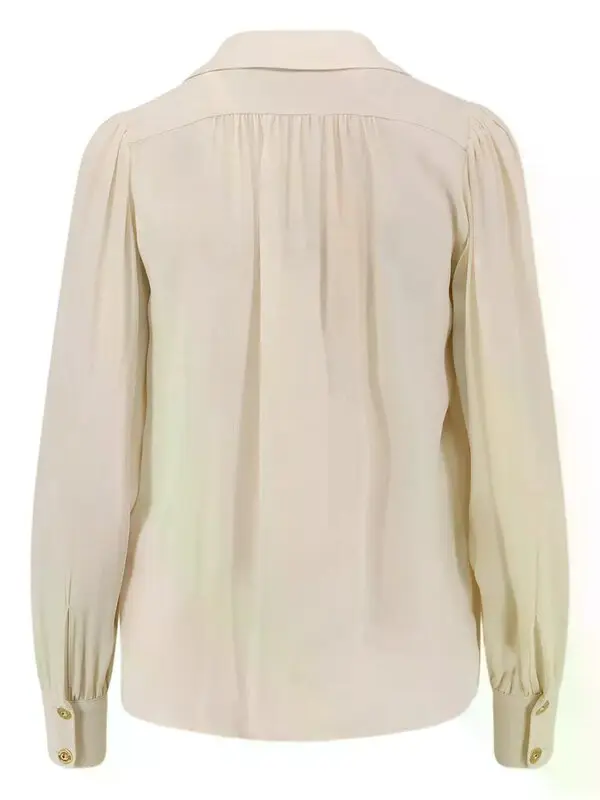 Elisabetta Franchi Collar-detail Blouse - White