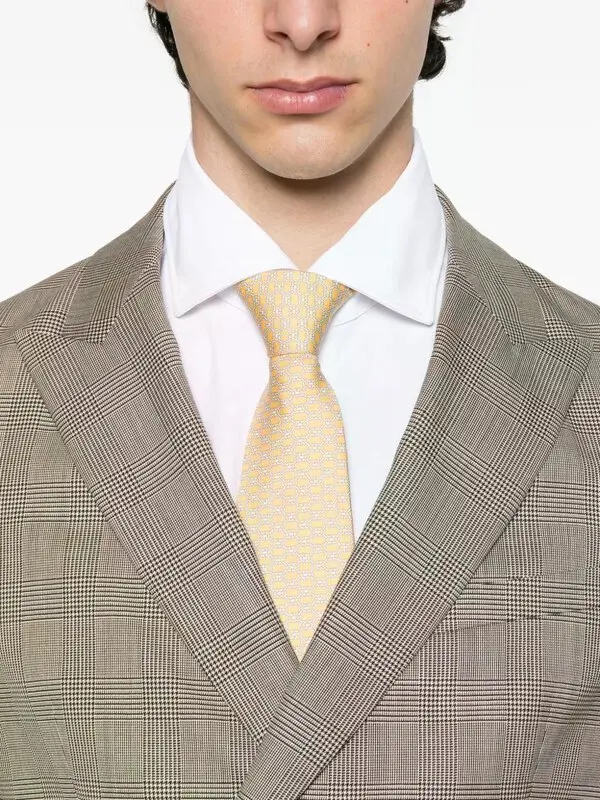 BOSS Double-breasted Checked Suit