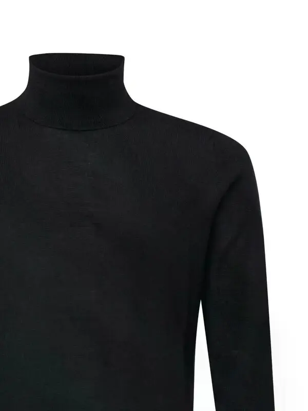 John Galliano Turtleneck Long Sleeve Sweater