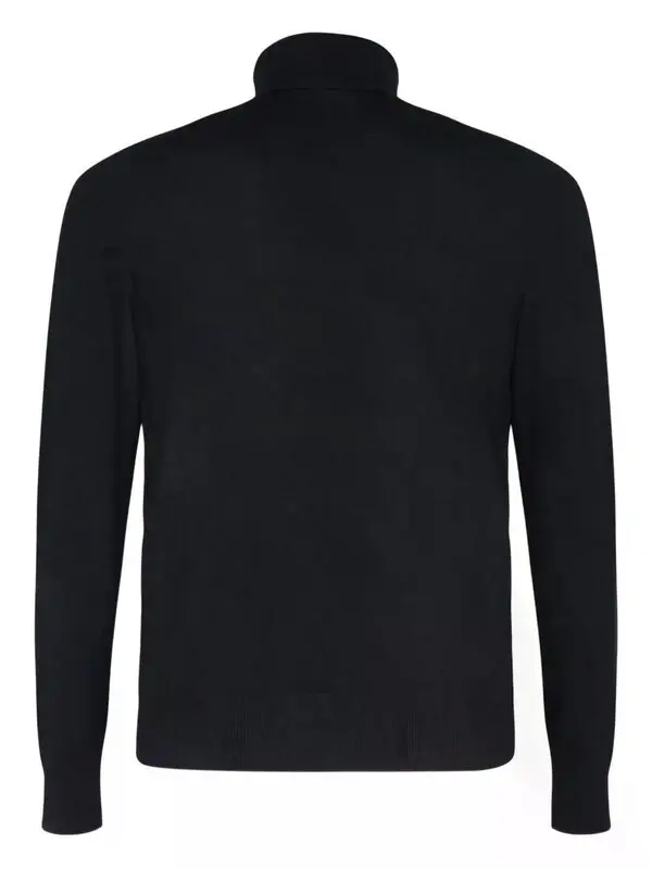John Galliano Turtleneck Long Sleeve Sweater