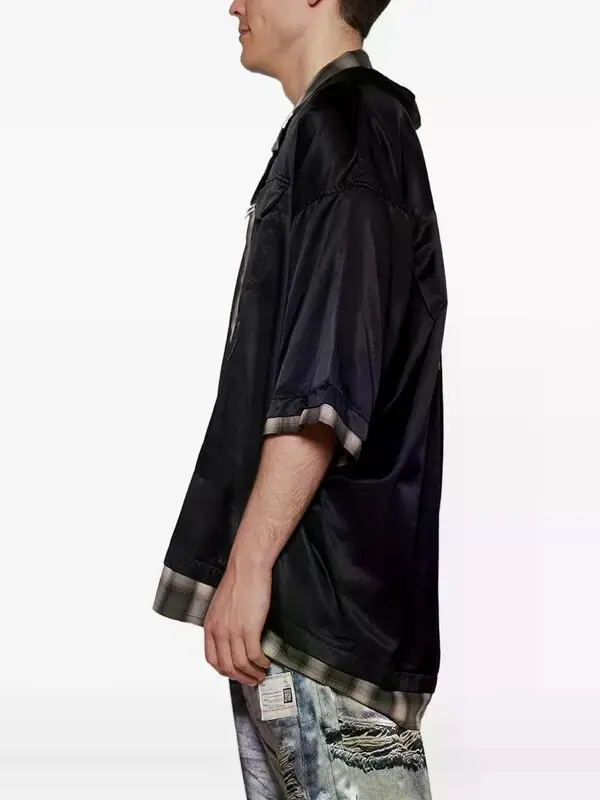 Mihara Yasuhiro Double-layered Shirt - Black