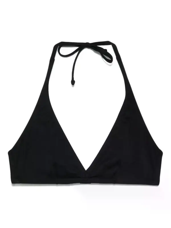 MC2 SAINT BARTH Gaia Bikini Top - Black