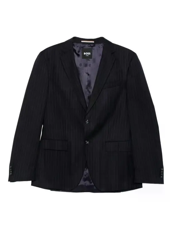 BOSS Pinstripe Wool Suit