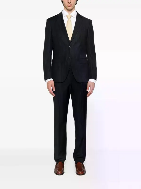 BOSS Pinstripe Wool Suit