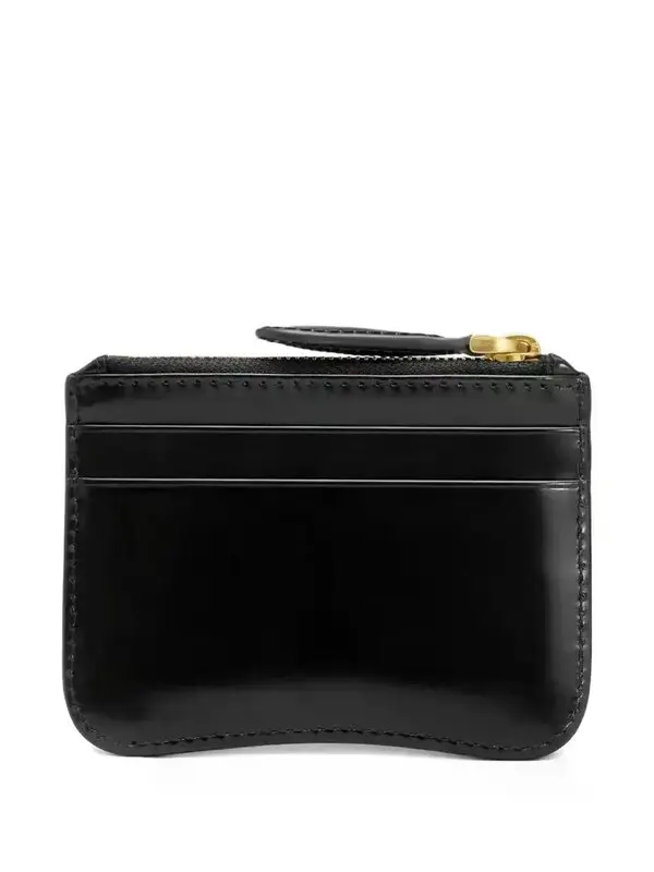 AMI Paris Paris Paris Leather Cardholder - Black