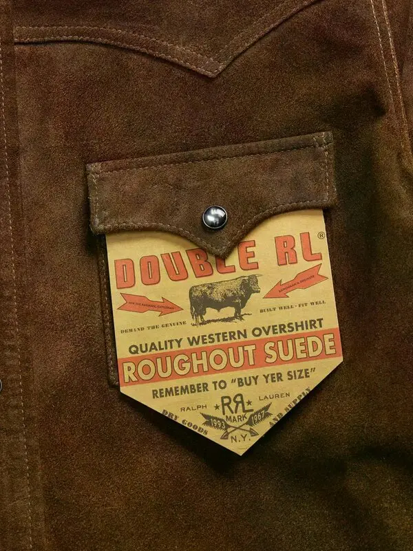 Ralph Lauren Suede Shirt Jacket