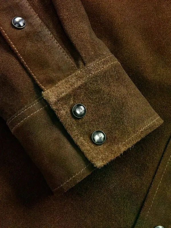 Ralph Lauren Suede Shirt Jacket