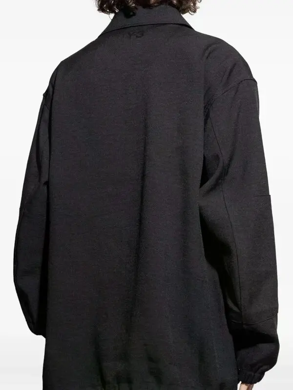 Y3 Multi-pocket Button-fastening Jacket
