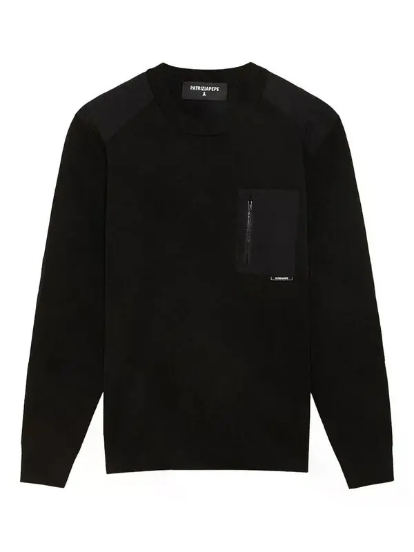 Patrizia Pepe Pocket-patch Sweater