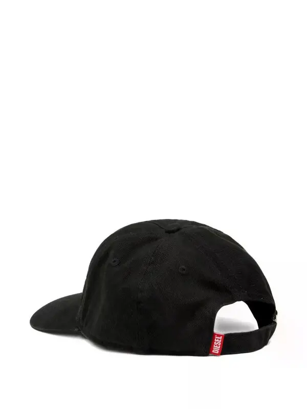 DIESEL® Logo-embroidered Baseball Cap - Black