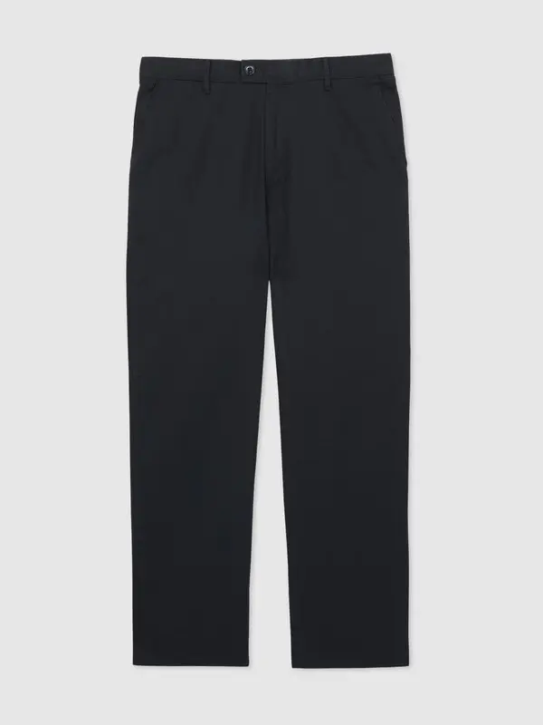 REISS Shade Relaxed-fit Cotton-linen Trousers