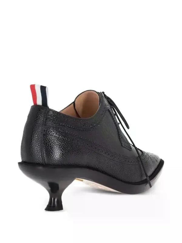 Thom Browne 50mm Pebble-grain Leather Brogue Shoes