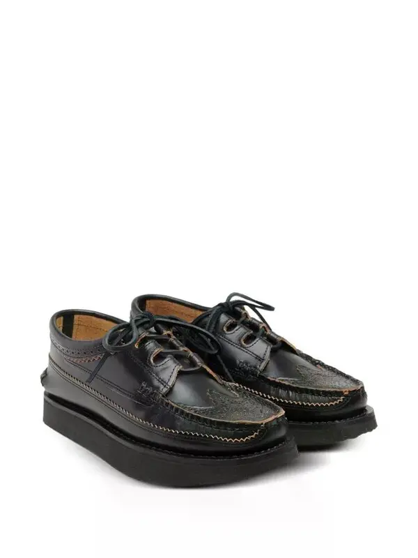 YUKETEN Lace-up Platform Shoes