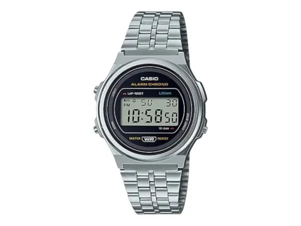 Casio Vintage Digital Watch - Stainless Steel