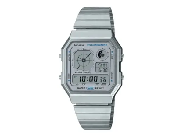 Casio Vintage Digital Watch - Stainless Steel