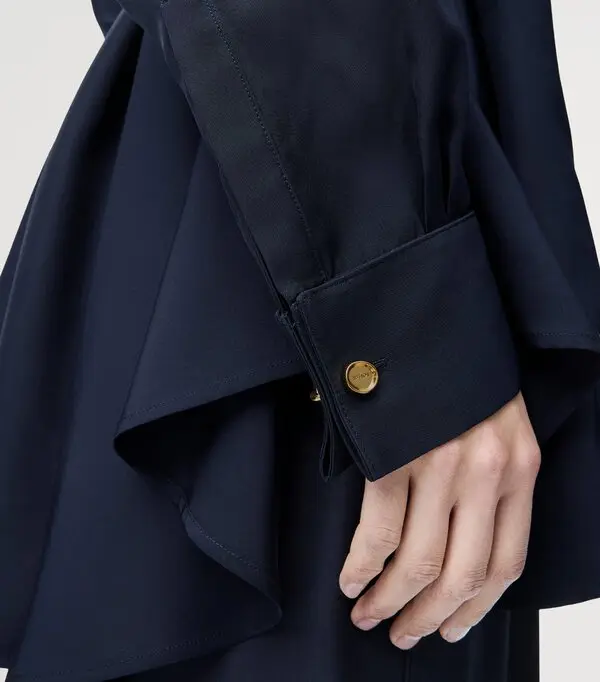 Loewe Silk Belted Longline Shirt