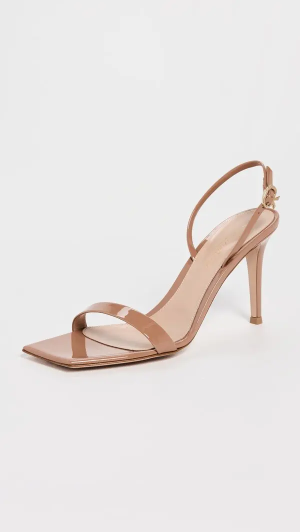 GIANVITO ROSSI Ribbon Stiletto 85mm - Praline