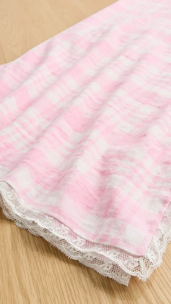 LoveShackFancy Yarn Dye Table Cloth