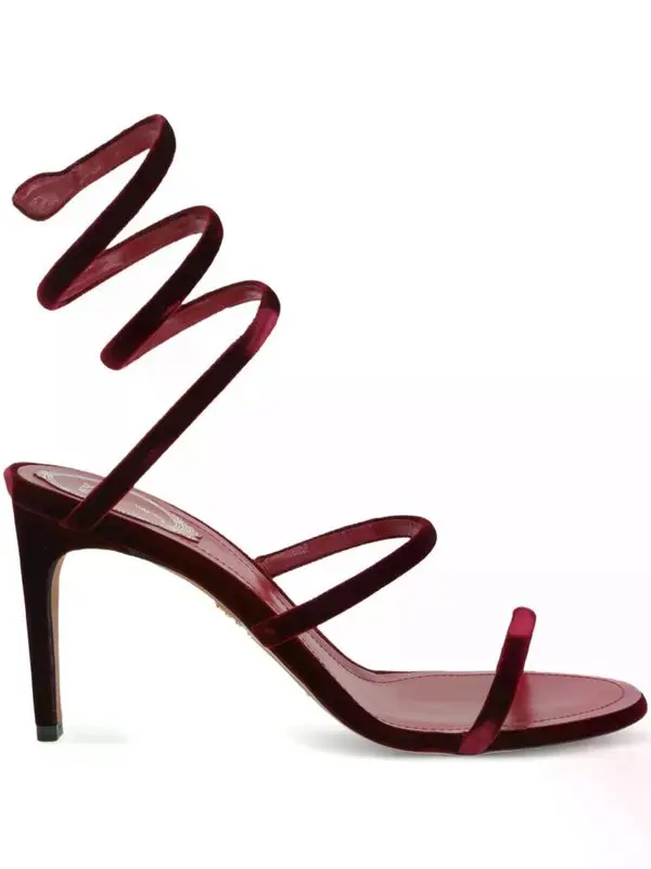 Rene Caovilla 80mm Spiral-strap Sandals