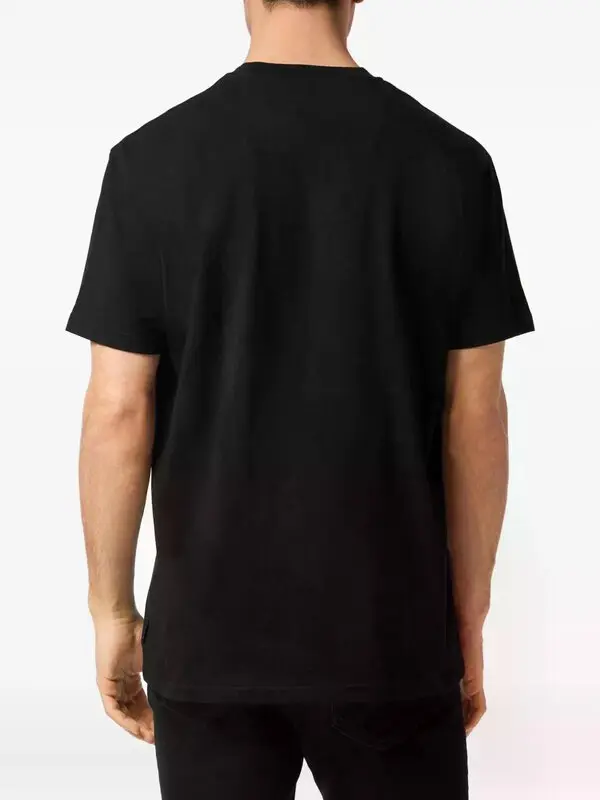 Philipp Plein Teddy Bear-print Crew-neck T-shirt - Black