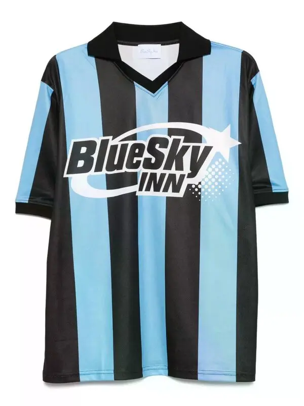 BLUE SKY INN Striped Polo Shirt