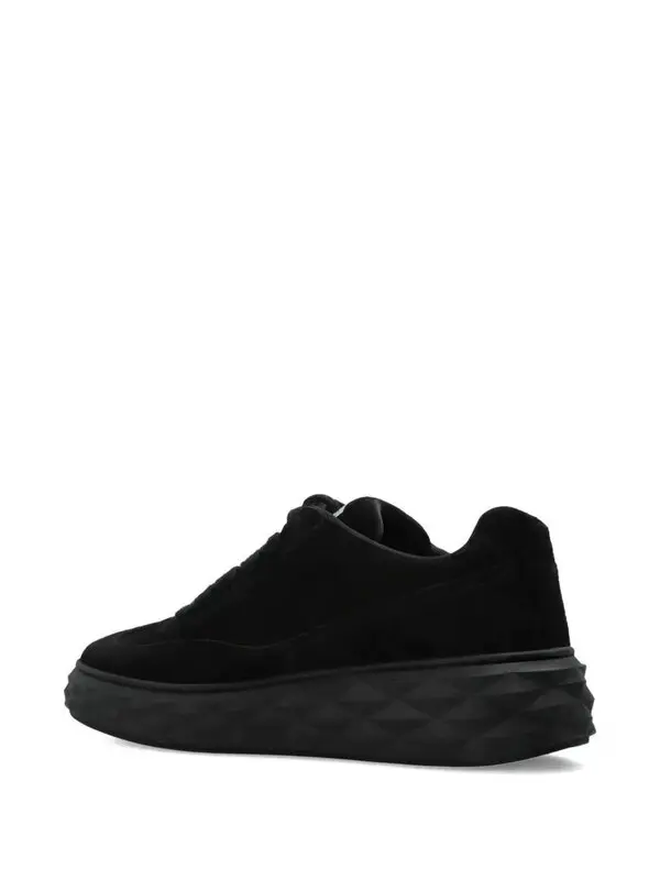 JIMMY CHOO Diamond Maxi Retro Sneakers - Black