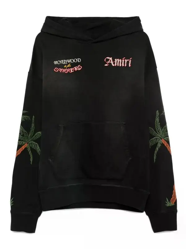 Amiri Palm Tree Embroidered Hoodie
