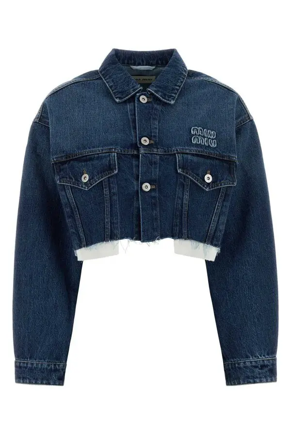 Miu Miu Denim Jacket - Blue