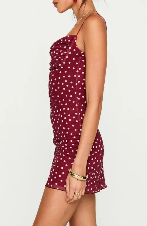 Princess Polly Red Spotty Dress Princess Polly Polka Dot Mini Dress In Red  Polka 30% Off