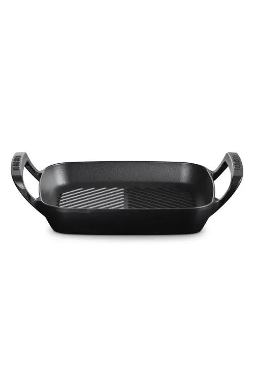 LE CREUSET Alpine Outdoor Grill Pan - Matte Black