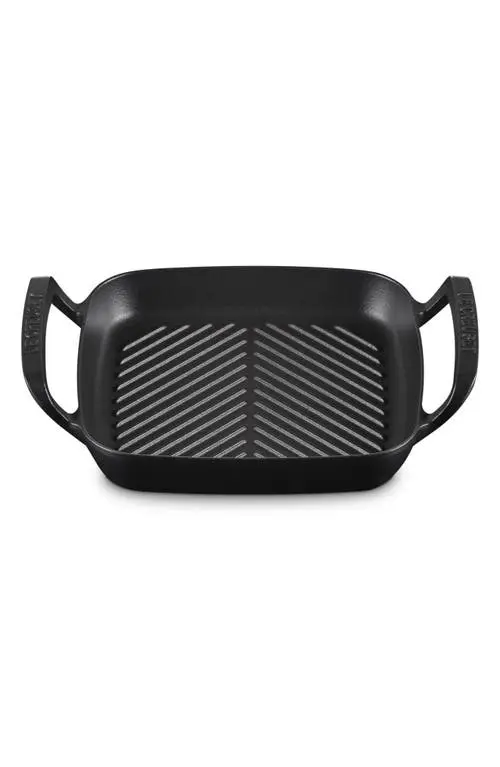 LE CREUSET Alpine Outdoor Grill Pan - Matte Black