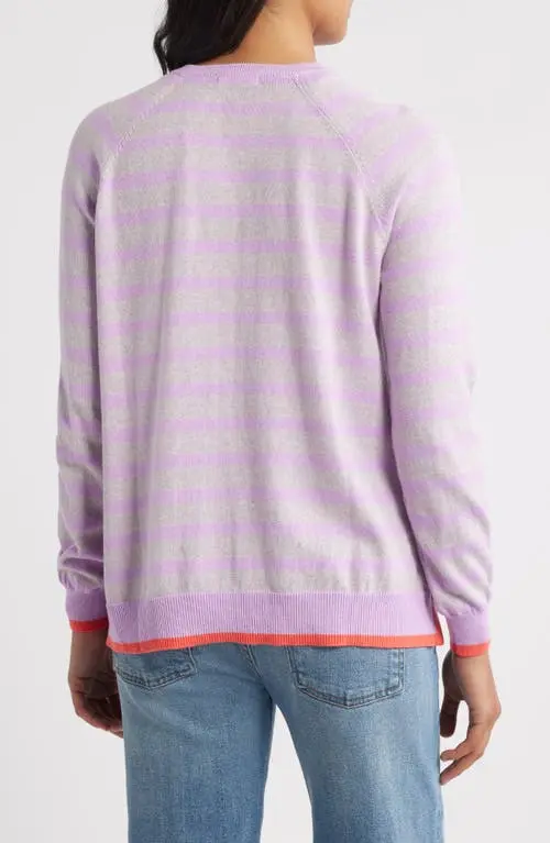 HATLEY Striped Cashmere Blend Sweater