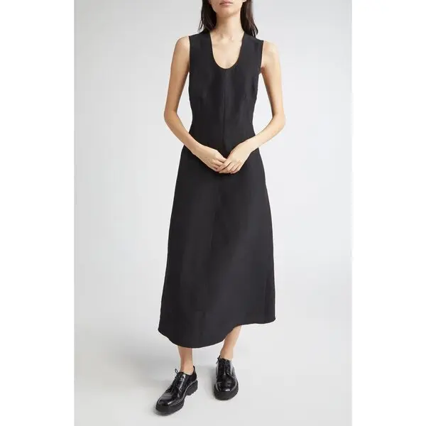 Partow Haley Sleeveless Midi Dress